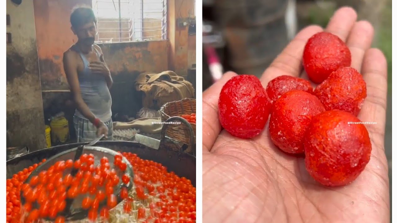 Gulab Jamun Making | Kolkata Famous Gulab Jamun Sweet Making Process ...