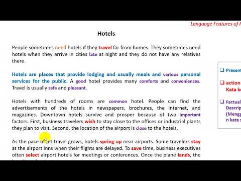LANGUAGE FEATURES OF REPORT TEXT - YouTube