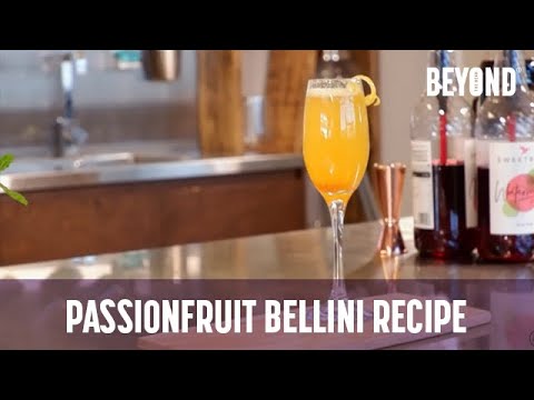 Passionfruit Bellini | Beyond the Bean Masterclass - YouTube