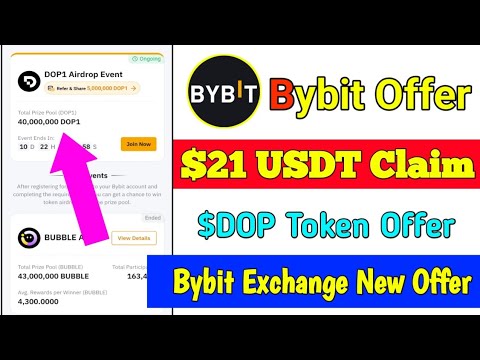 Bybit $21 Instant Claim😱Bybit Exchange New Offer || Instant Offer ...