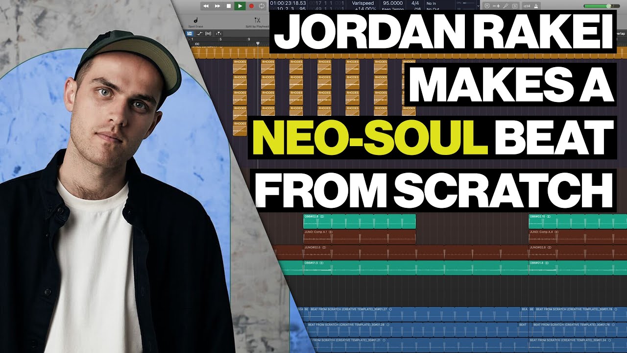 Jordan Rakei Makes A Soulful Track In The Studio - YouTube