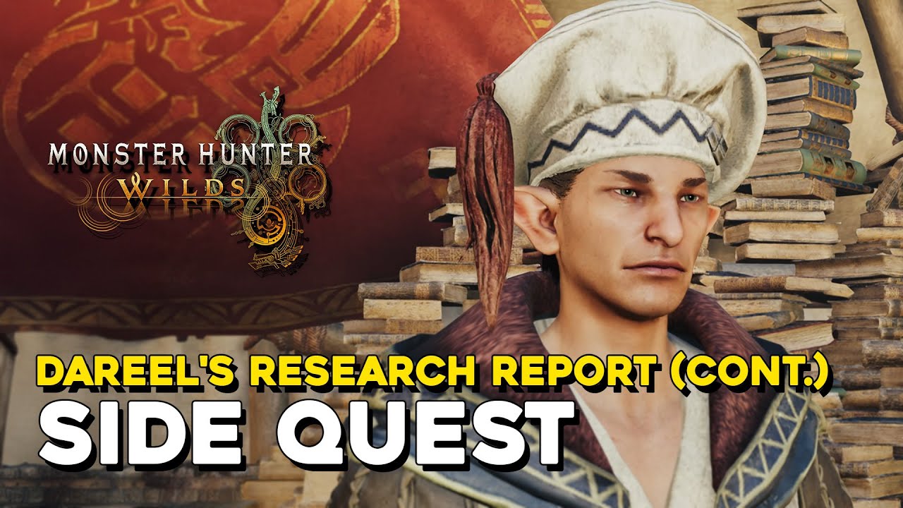 Monster Hunter Wilds Dareel's Research Report (Cont.) Side Quest Guide ...