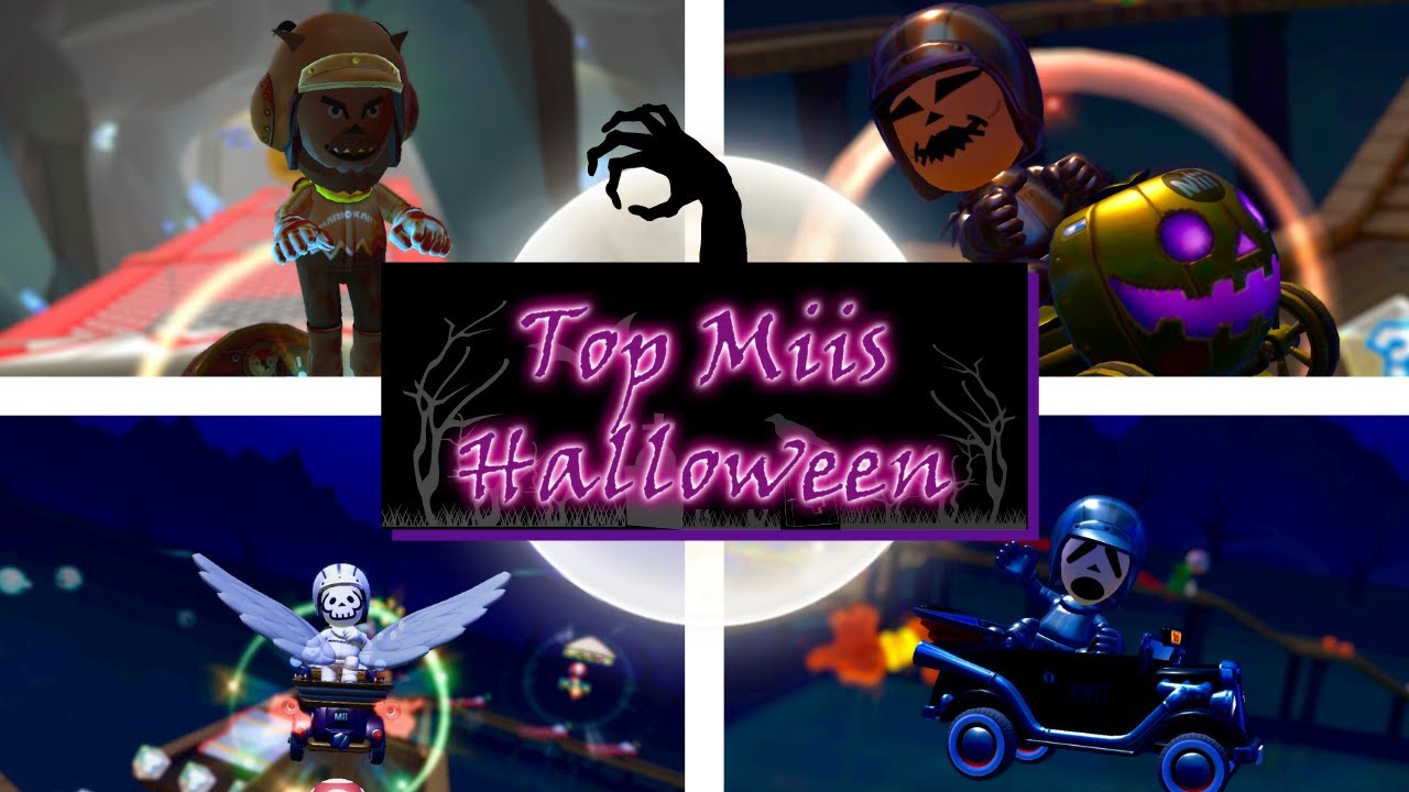TOP MII HALLOWEEN | MarioKart Tour - YouTube