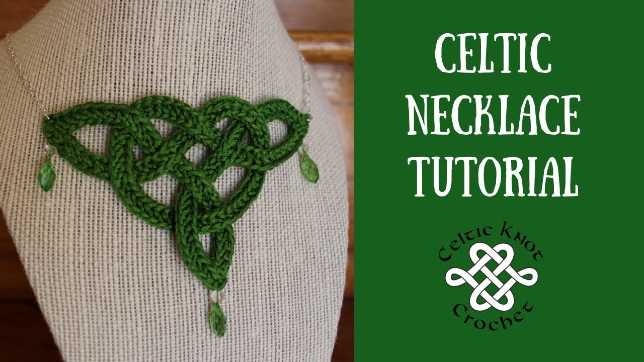 Help for Weaving and Making this Beautiful Celtic Necklace! 🙂 - YouTube