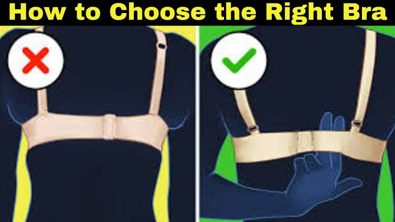 How to Choose the Right Bra | Learn Tricks - YouTube