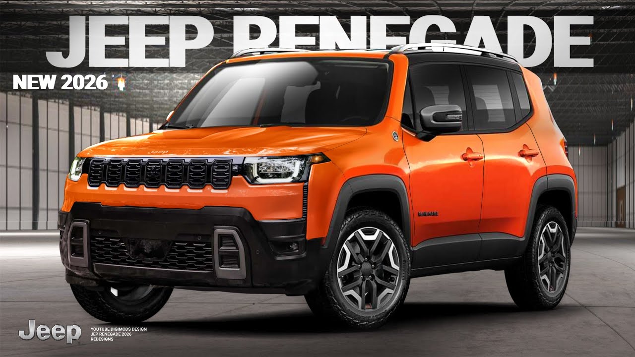 THE 2026 JEEP RENEGADE Debuts with a Bolder, More Modern Design That’s ...