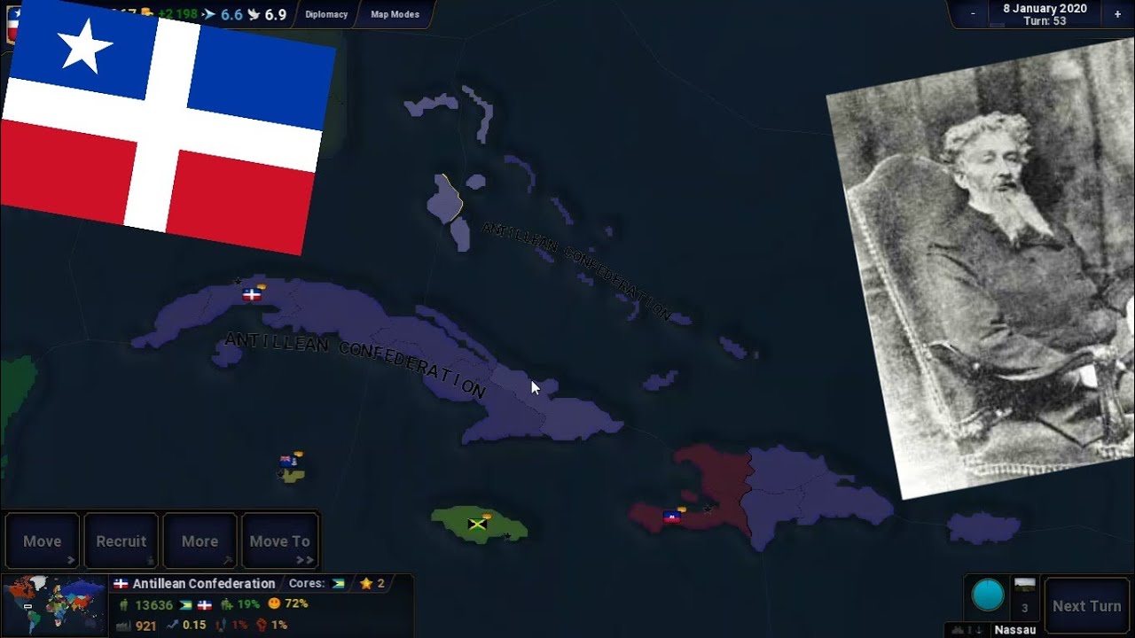 FORMING EVERY FORMABLE NATION IN AOC2 | ANTILLEAN CONFEDERATION - YouTube