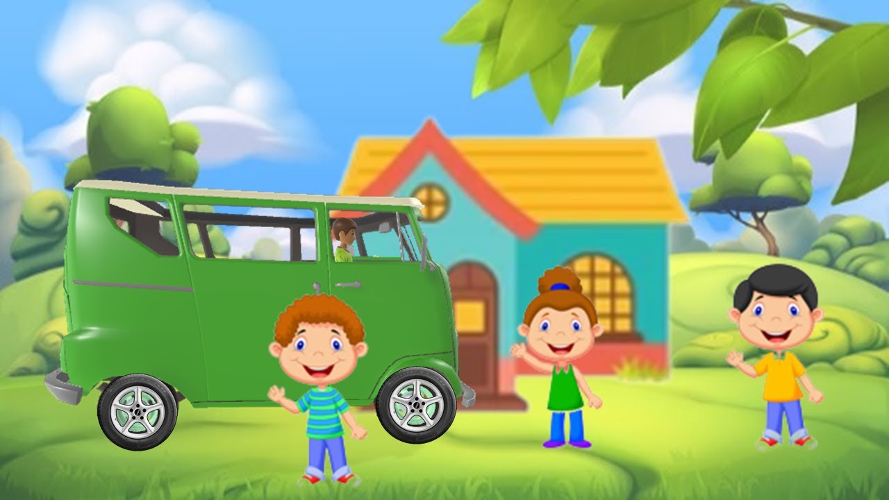 Little Bus Cartoon Toy Bus - YouTube