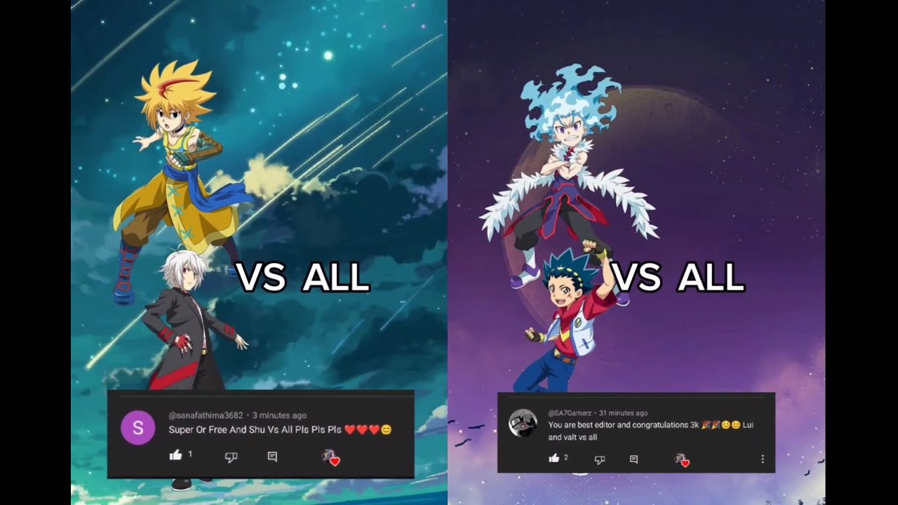 SHU KURENAI YT FREE & SHU VS ALL 🌟 & LUI & VALT VS ALL 🌟 #like #share # ...