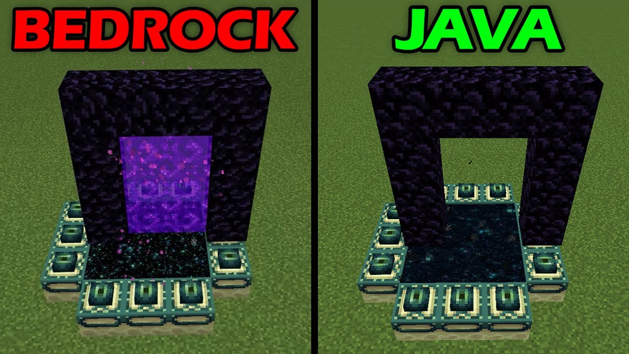 java vs bedrock - YouTube