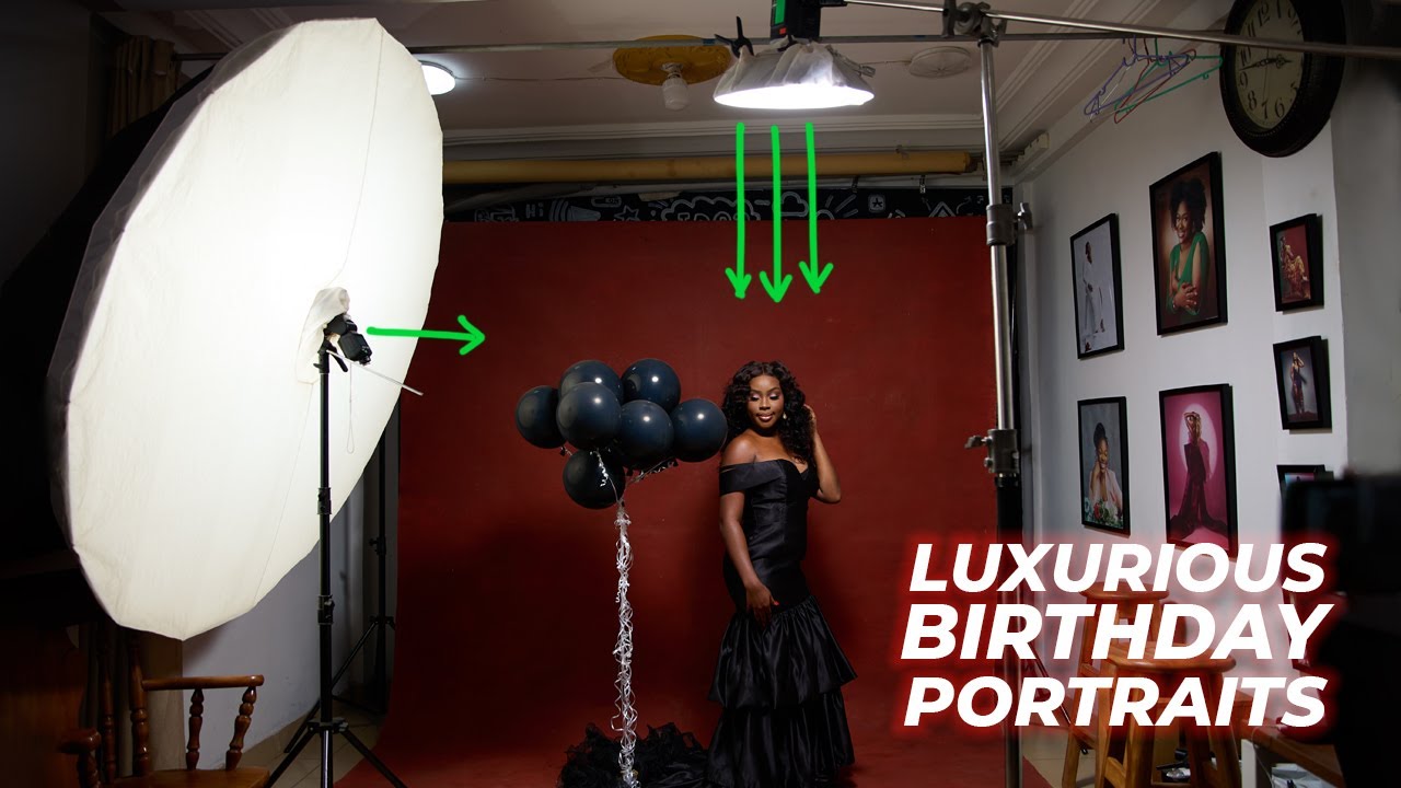Creating Cinematic Birthday Portrait with Just Two Lights | Beauty Dish ...