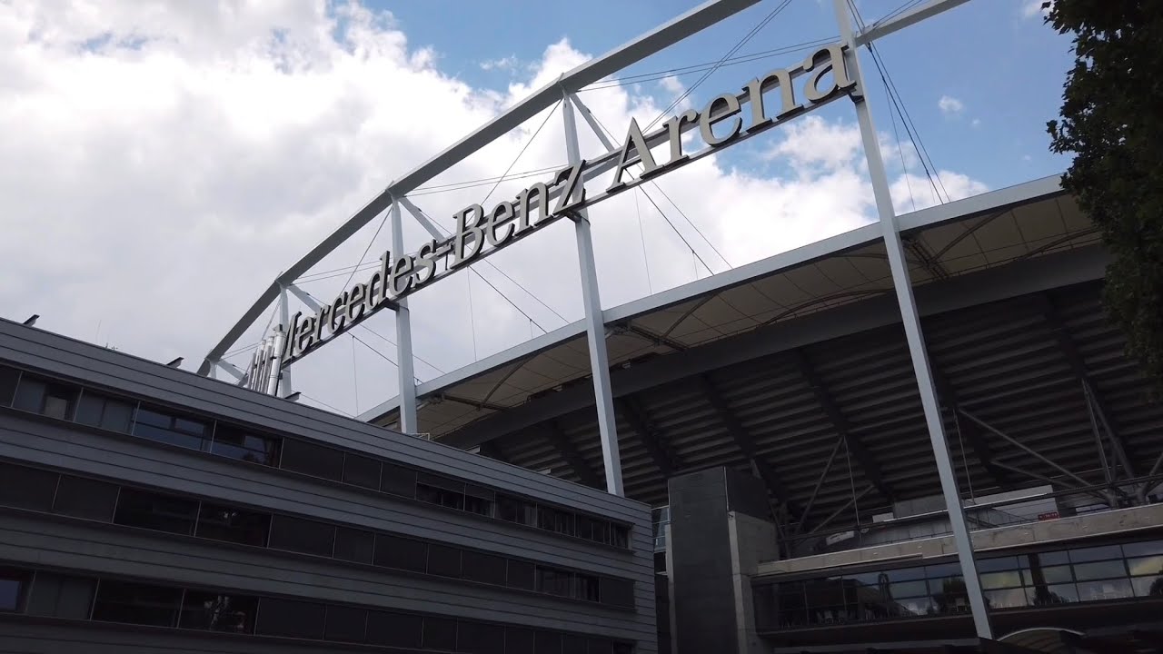 Mercedes Benz Arena, Porsche Arena Stuttgart walk - YouTube