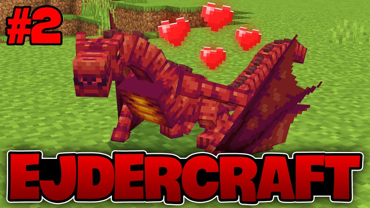 İLK EJDERİMİ EVCİLLEŞTİRDİM! | Minecraft EjderCraft | #2 - YouTube