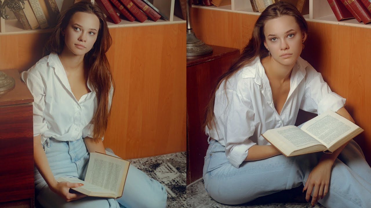 Beautiful young model Natasha poses in my photoschool for aspiring ...