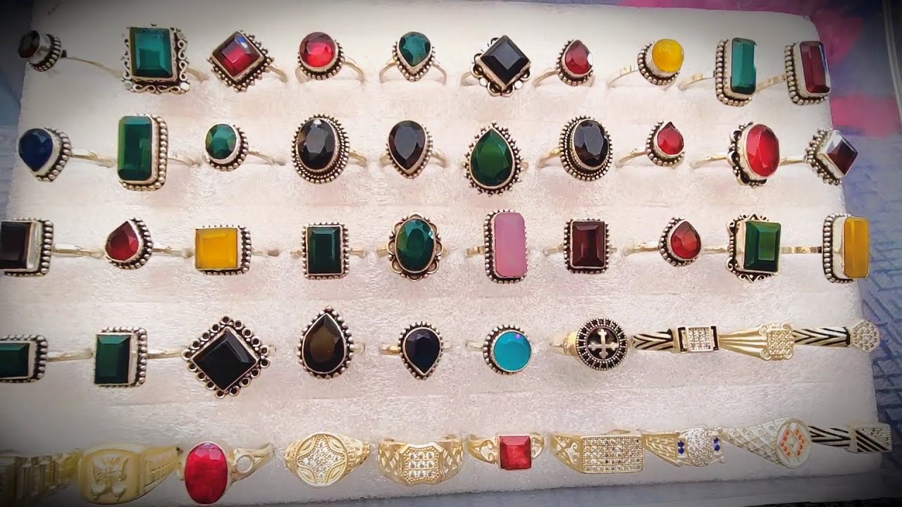 Silver Ring For Girl || Silver Stone Ring For Girl || Silver Latest ...