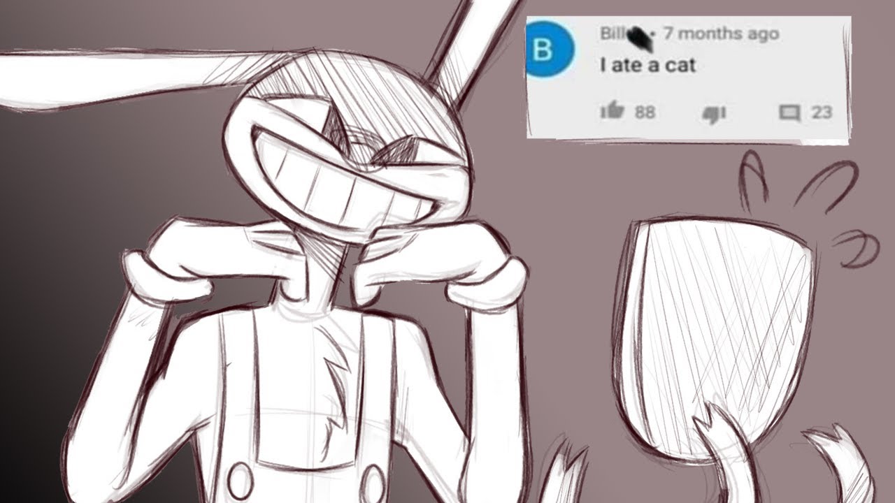 TADC Comic Dub - Jax taunts Gangle by eating a cat LIVE on TV - YouTube