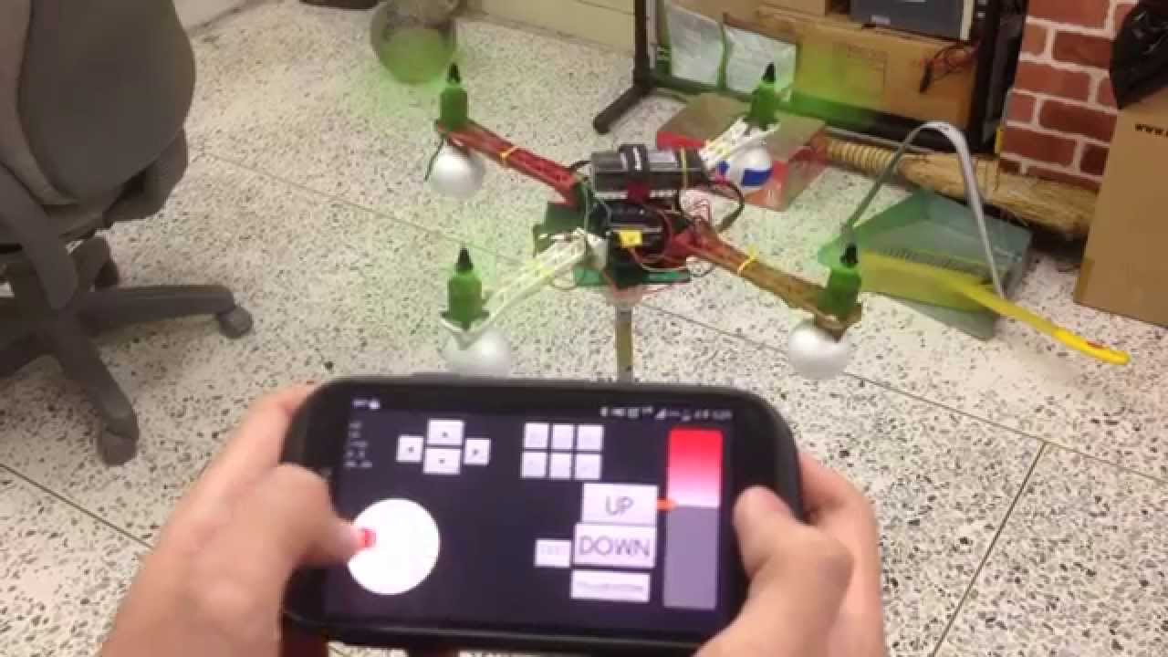 Arduino Quadcopter 3Axis Jig Test by Android phone (PID Tuning) - YouTube