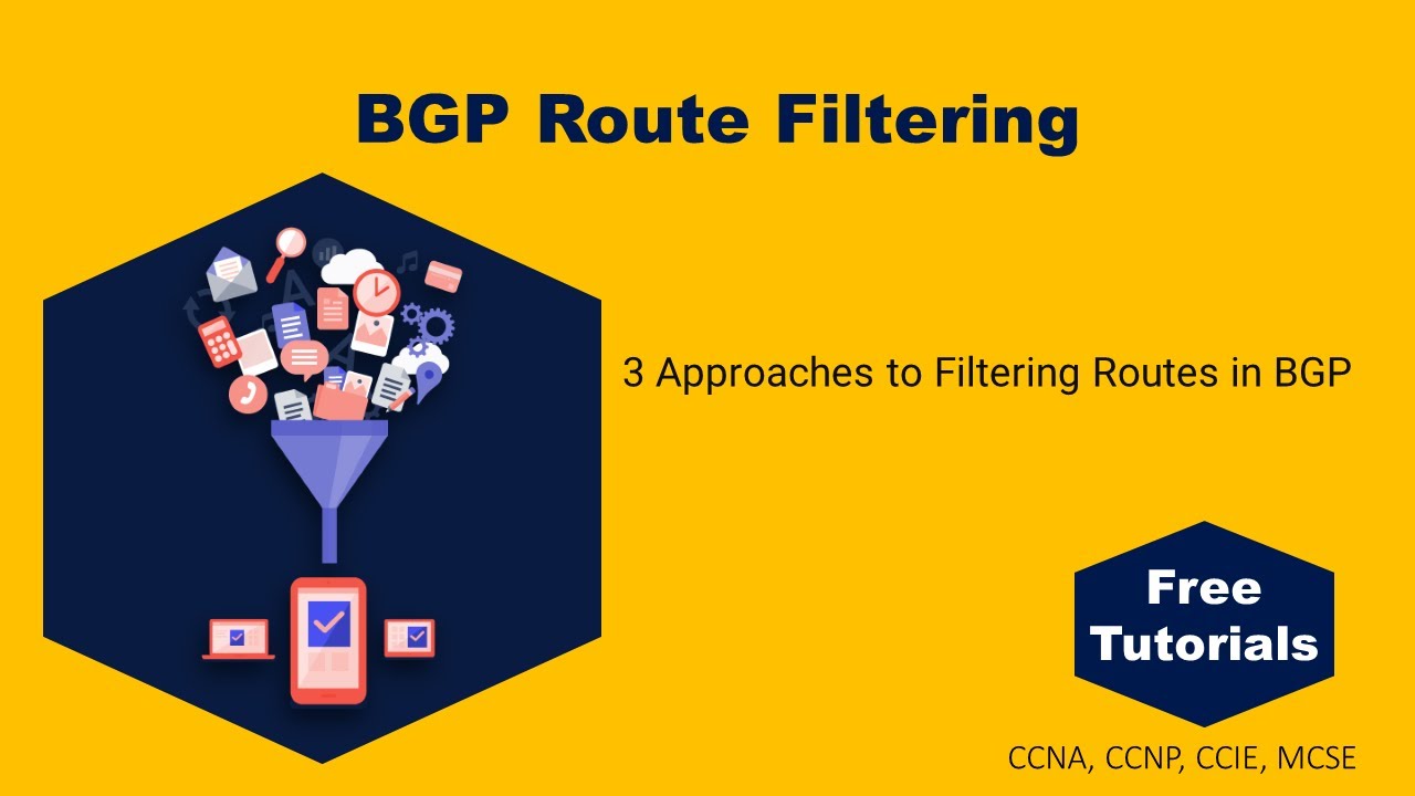Filtering Routes in BGP - YouTube