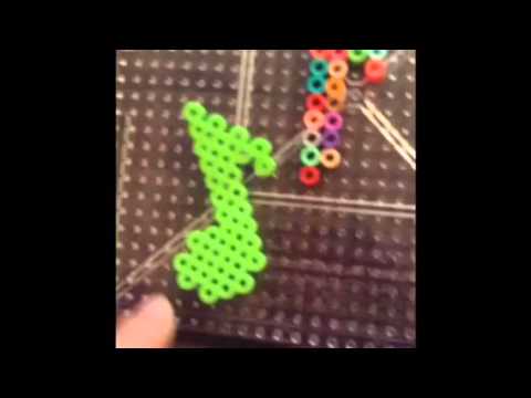 Perler Bead Music Note - YouTube