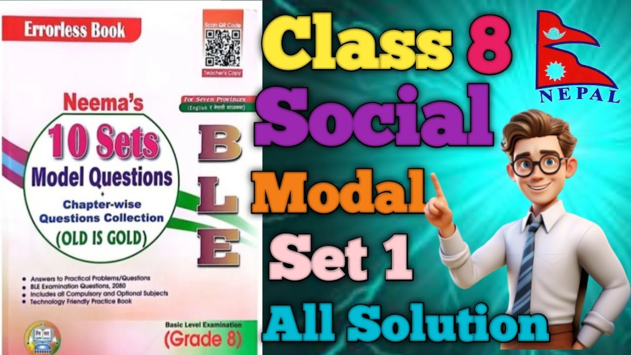 Class 8 Social Tenset Ko Set 1 All Solution 2081 || Ble Nima Tenset 🇳🇵 ...