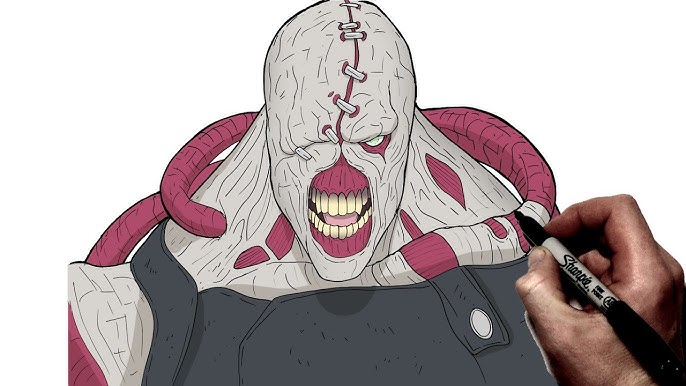 Resident Evil Apocalypse Nemesis Drawing