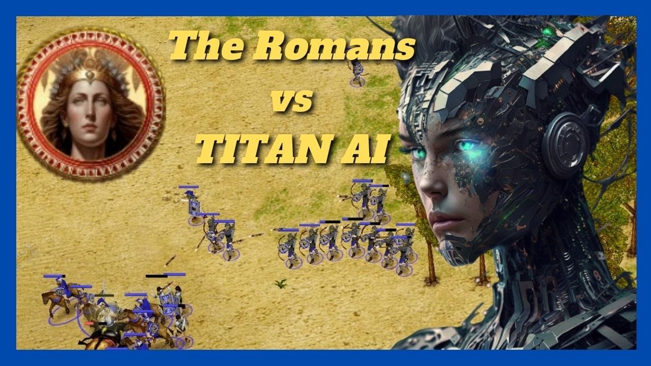 THE ROMANS ARE HERE | Minerva vs TITAN AI #aom #ageofempires - YouTube
