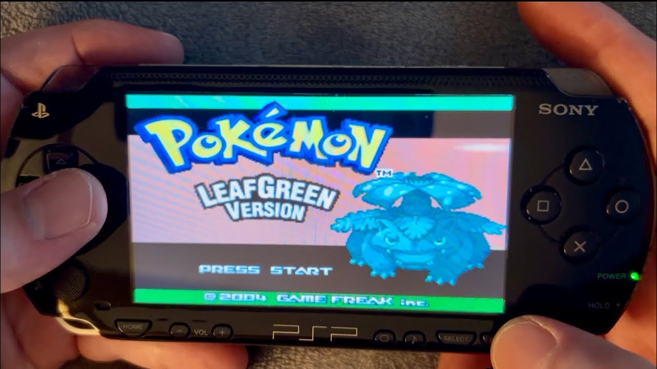 Pokemon Leaf Green Version 2 ⭐️ PSP #victoryroad (Part 2) - YouTube