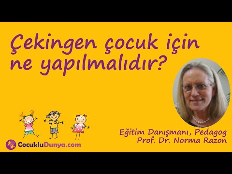 Çekingen çocuk için ne yapılmalıdır?