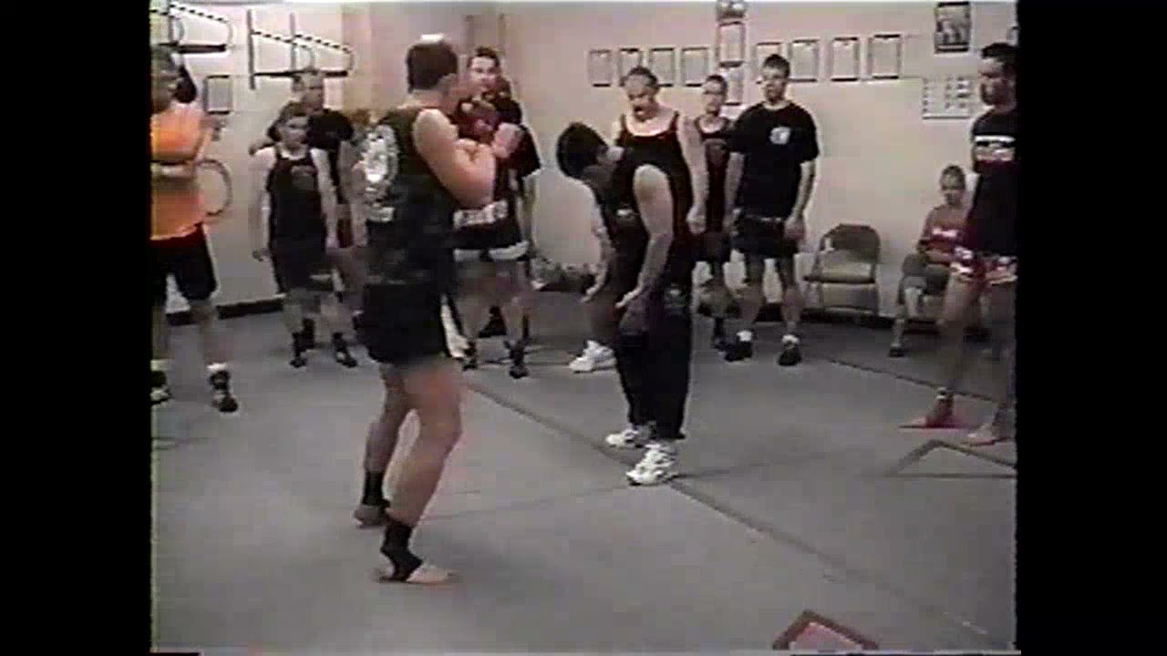 Ajarn Chai Sirisute Muay Thai seminar Dallas Texas 2006 Part 2 segment ...