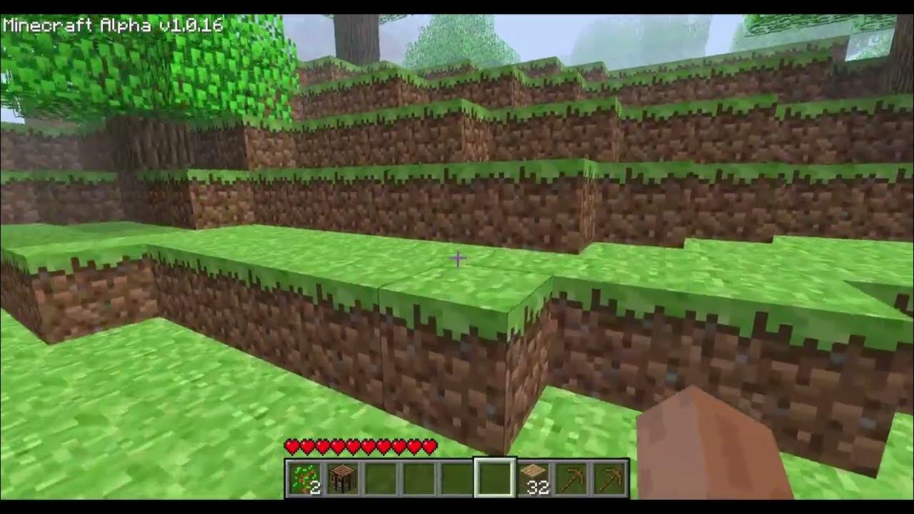 minecraft alpha v1.0.16 tutorial - YouTube