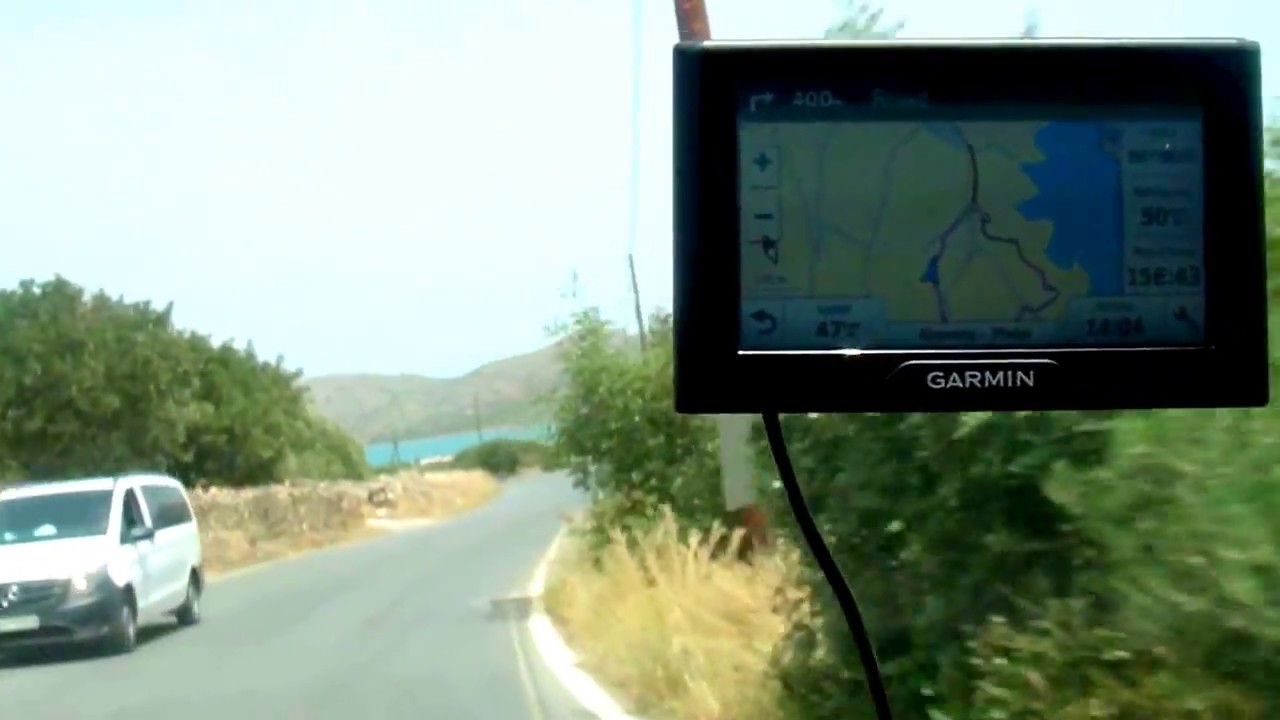 My GPS in Crete (Greece)... Only TWO Possibilities! May 2018 - YouTube