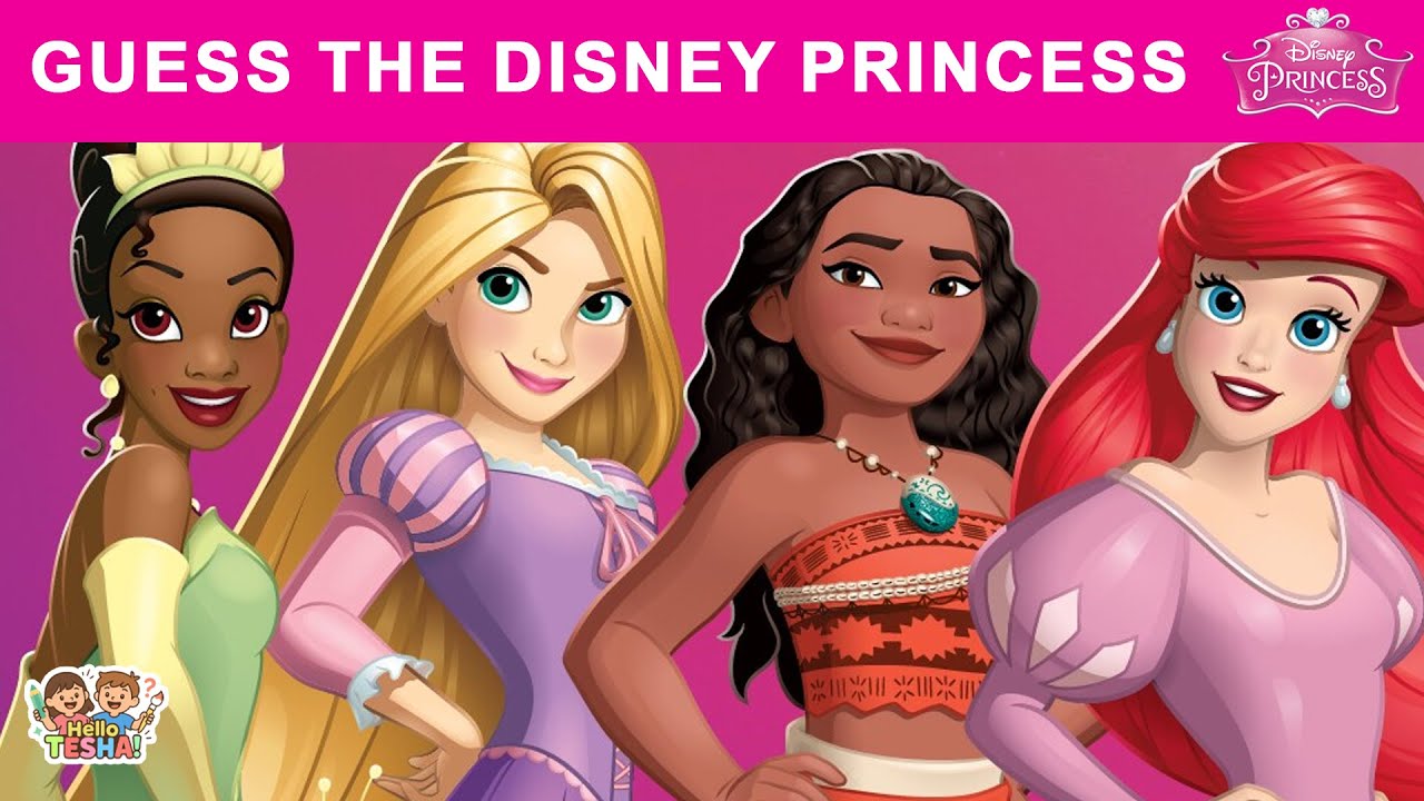 Guess the Disney Princess – Who Am I? 👑 | Fun Quiz for Kids & Disney ...