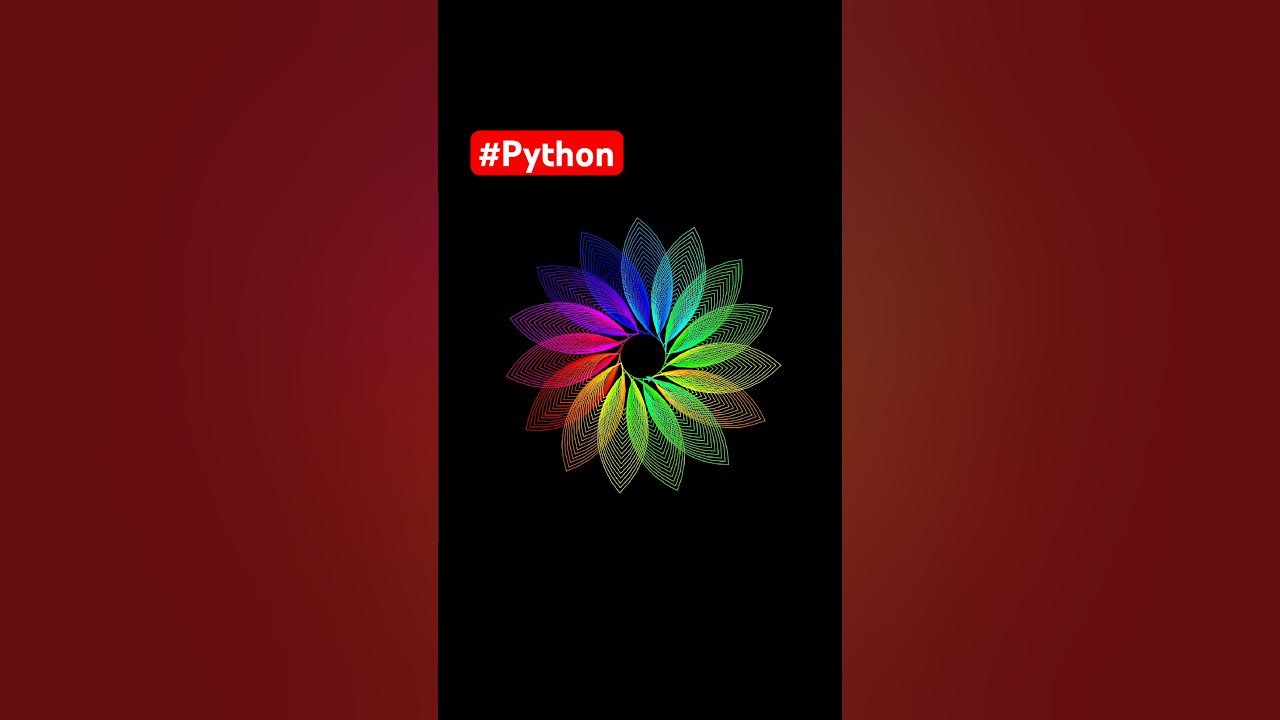 Create Stunning Patterns with Python in 5 Mins #python #pythonforbeginners #pythonturtle - YouTube