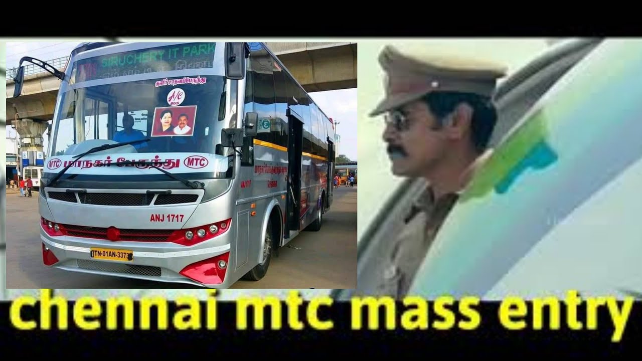 MTC chennai new bus pongal special video MTC new bus 2020 - YouTube