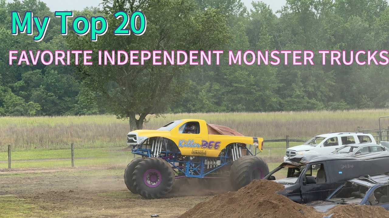 My TOP 20 FAVORITE INDEPENDENT MONSTER TRUCKS - YouTube