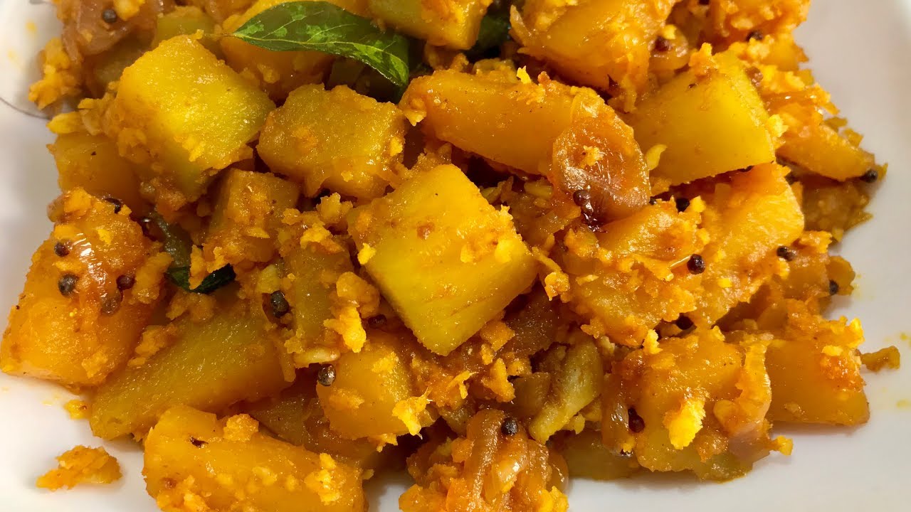 Spicy Parangikai Poriyal In tamil | Pumpkin Poriyal In tamil ...