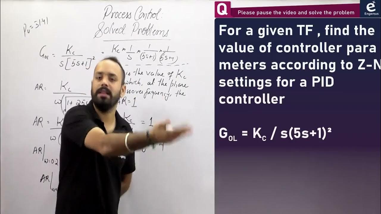 GATE CHEMICAL ENGINEERING PROCESS CONTROL STABILITY SOLVED PROBLEMS - YouTube