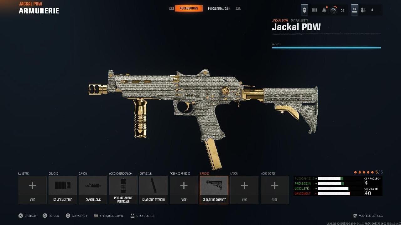 Camouflage diamant Jackal PDW Call of Duty - YouTube
