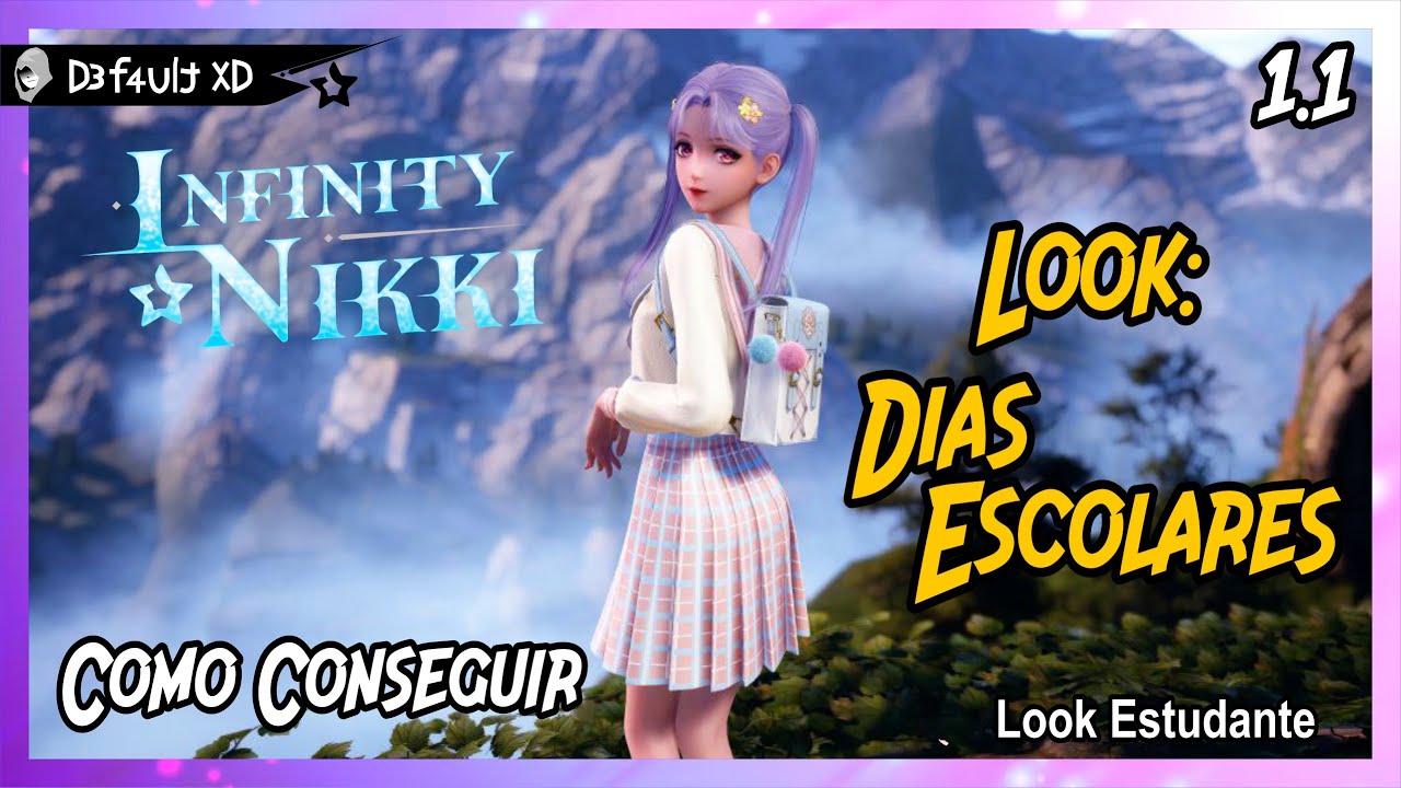 INFINITY NIKKI 1.1 - Look Dias Escolares - Passo a passo Walkthrough ...