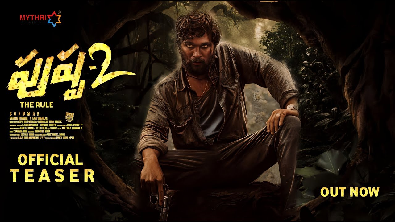 Pushpa 2 - Allu arjun Intro First Look Teaser | Pushpa 2 Official ...