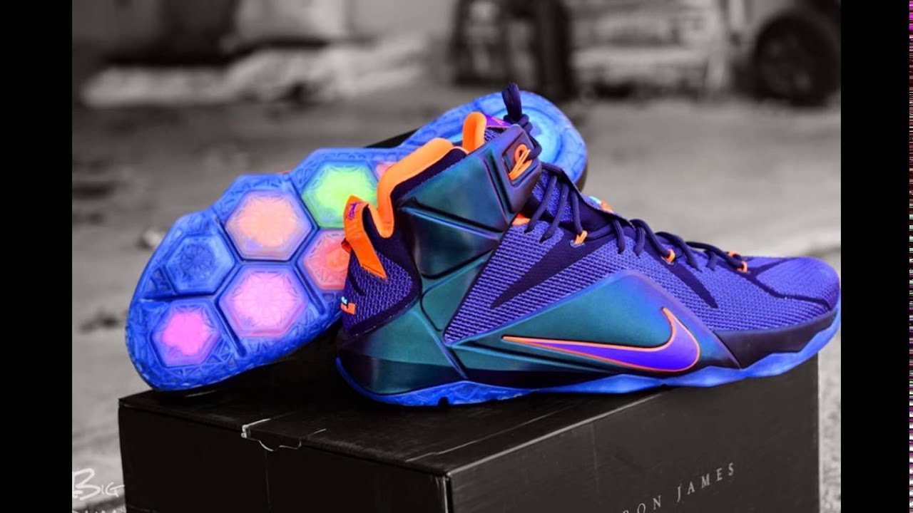Top 5 Lebron 12 colorways - YouTube