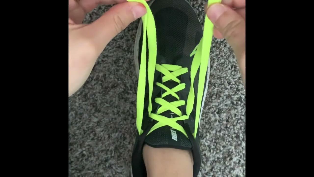 Modified Shoe Tying - The Breakdown - YouTube