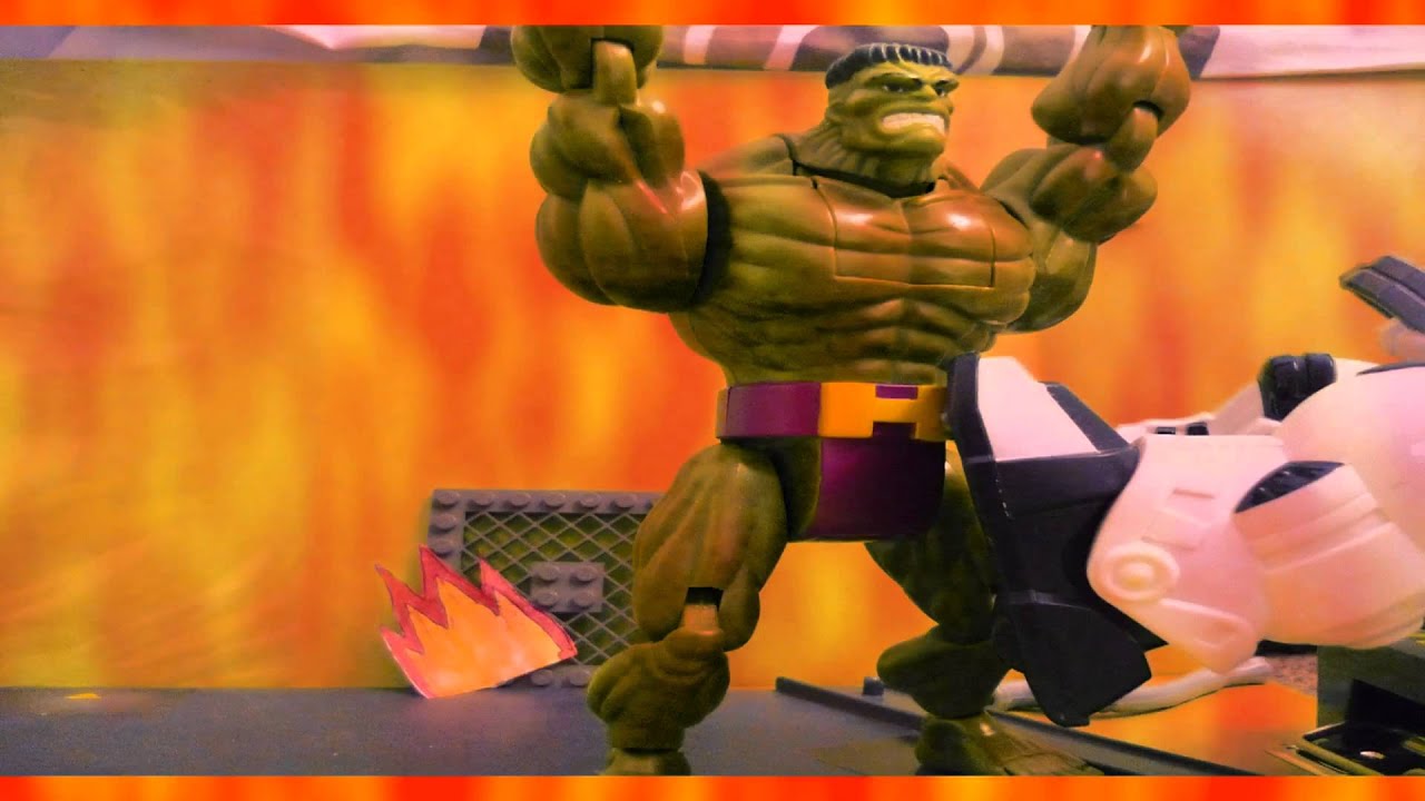 Hulk vs Mecha Robot - YouTube