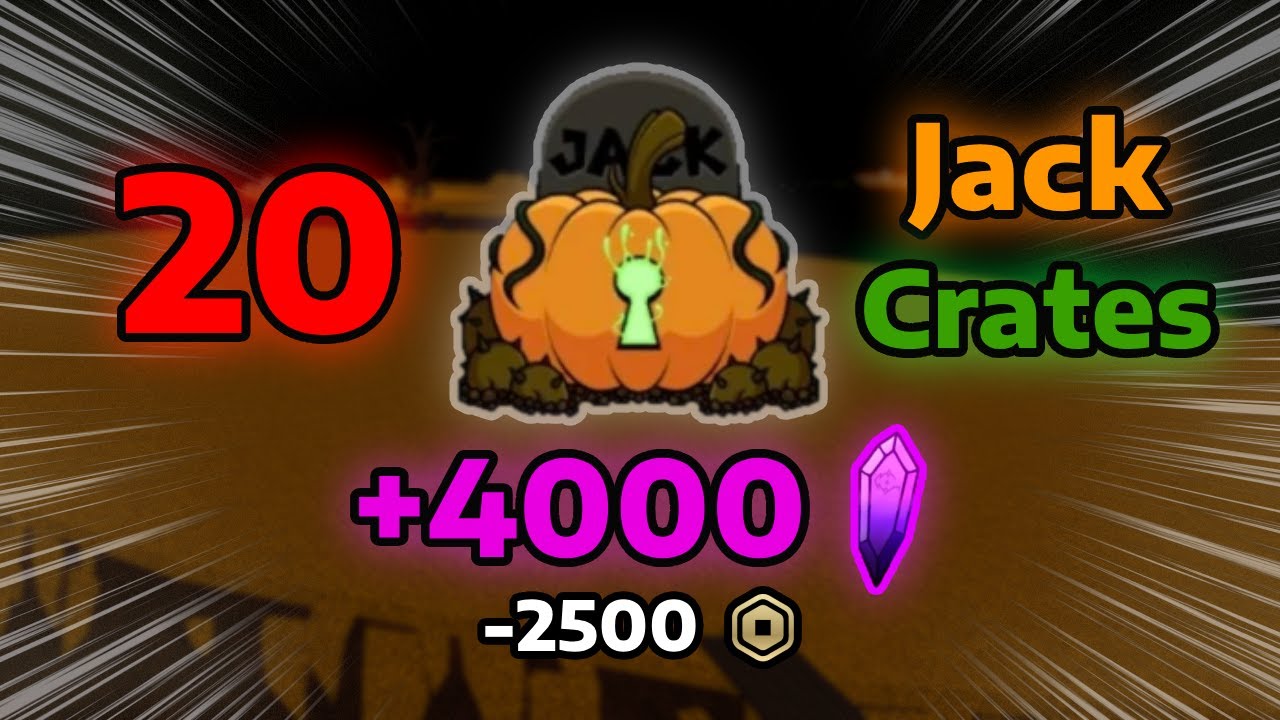 Opening 20 JACK CRATES | Slap Battles - YouTube