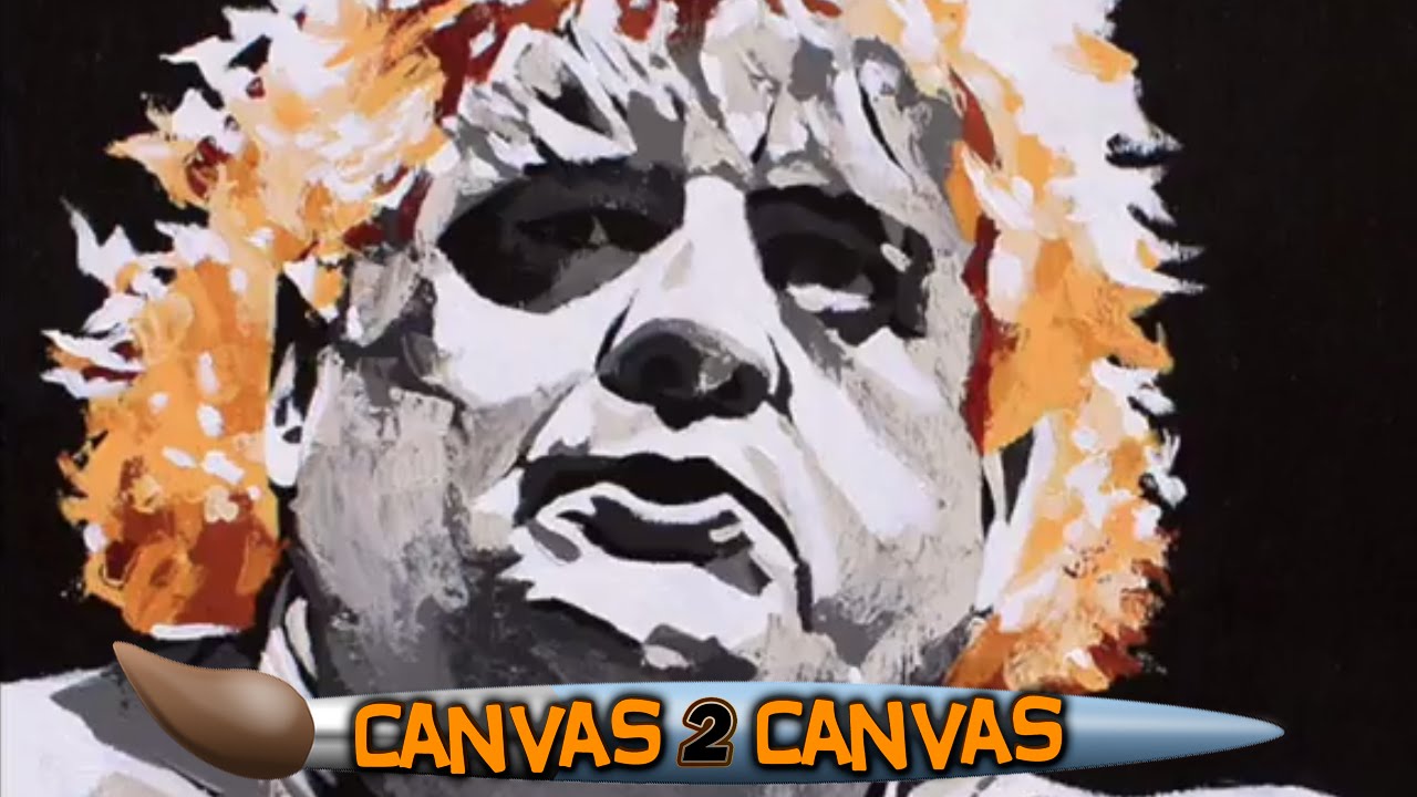 A tribute to Dusty Rhodes: WWE Canvas 2 Canvas - YouTube