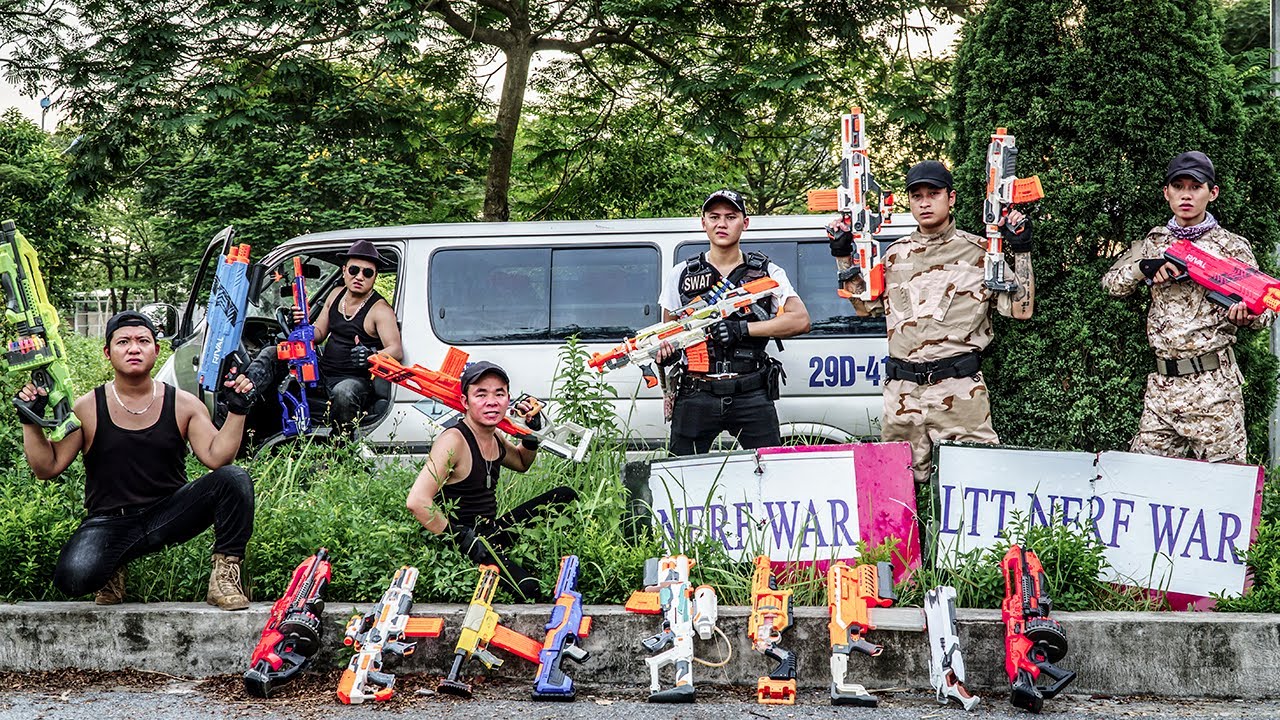 Nerf Guns War : World Of War Of Nerf Shooter SEAL TEAM Nerf Guns Fight ...