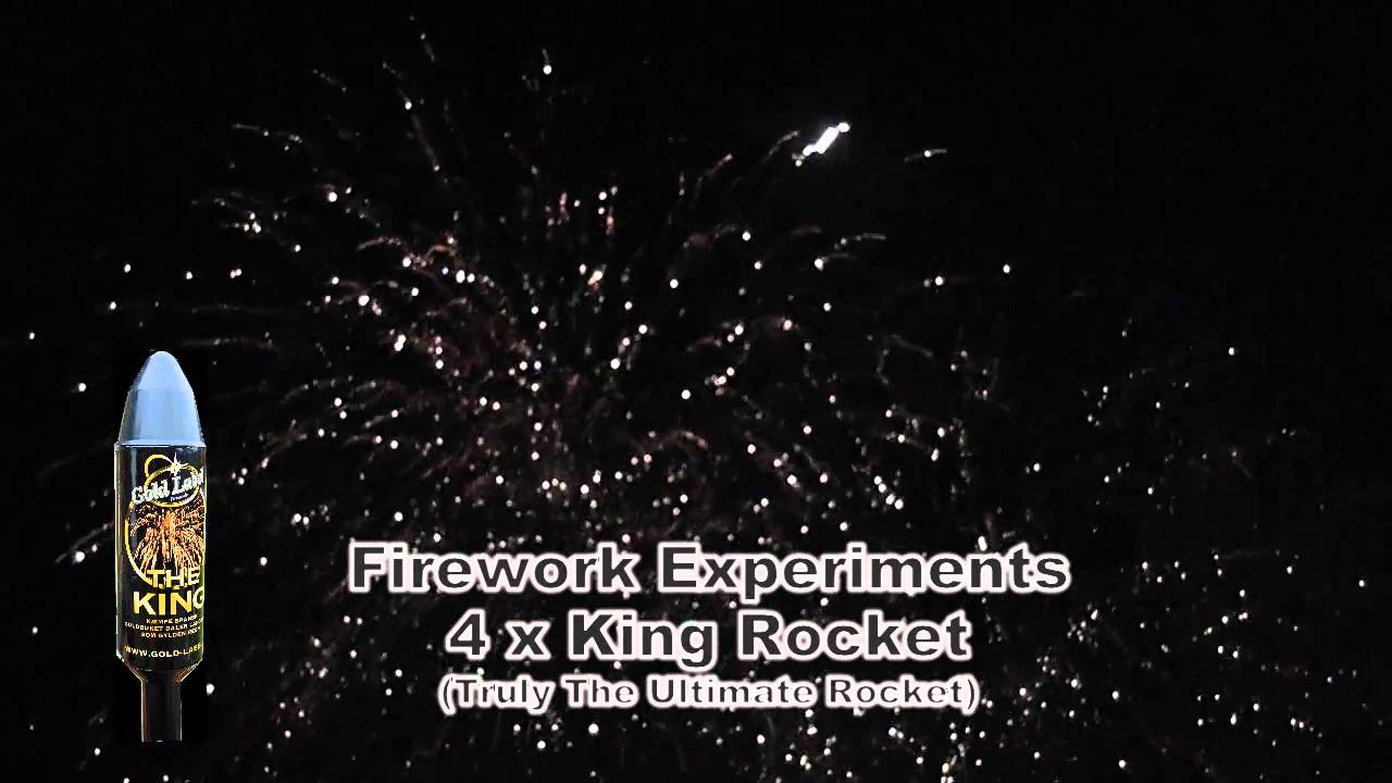 4 x King Rocket. The King has returned for 2011. Galactic Fireworks ...