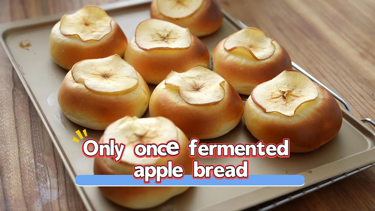 🍎🍞Only once fermented apple bread ‼You've got to try it~#trending # ...