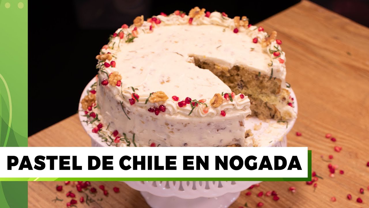 Pastel de chile en nogada | Cocina Delirante - YouTube