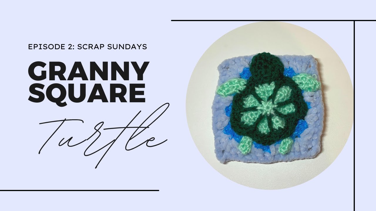Turtle Granny Square - YouTube